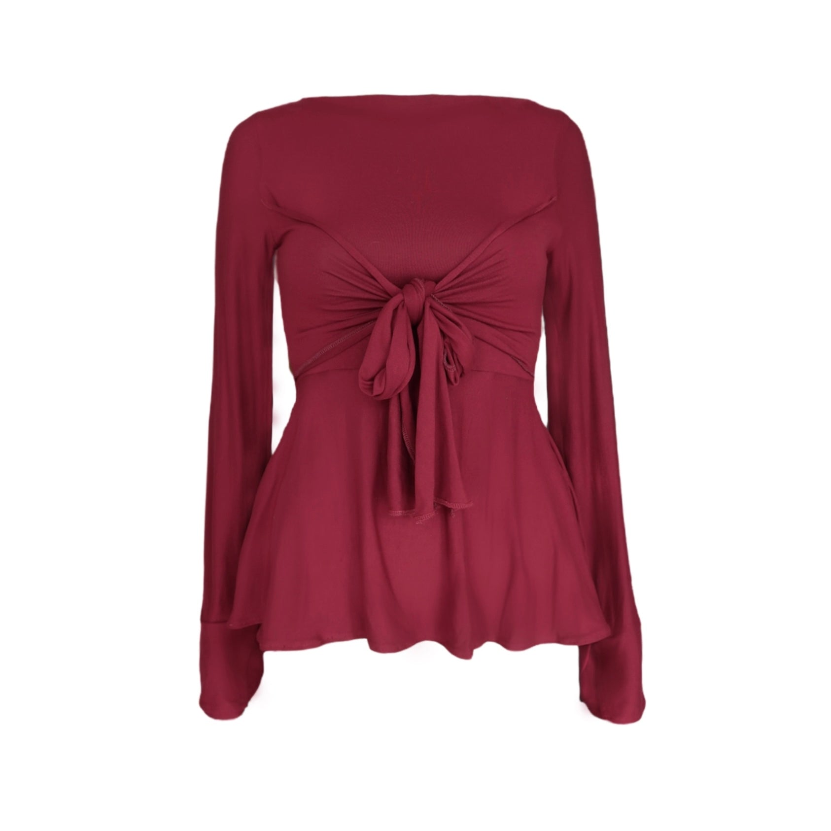 Zerah Wrap Boat Neck Blouse – Liatz Zerah Wrap Boat Neck Blouse – Liatz